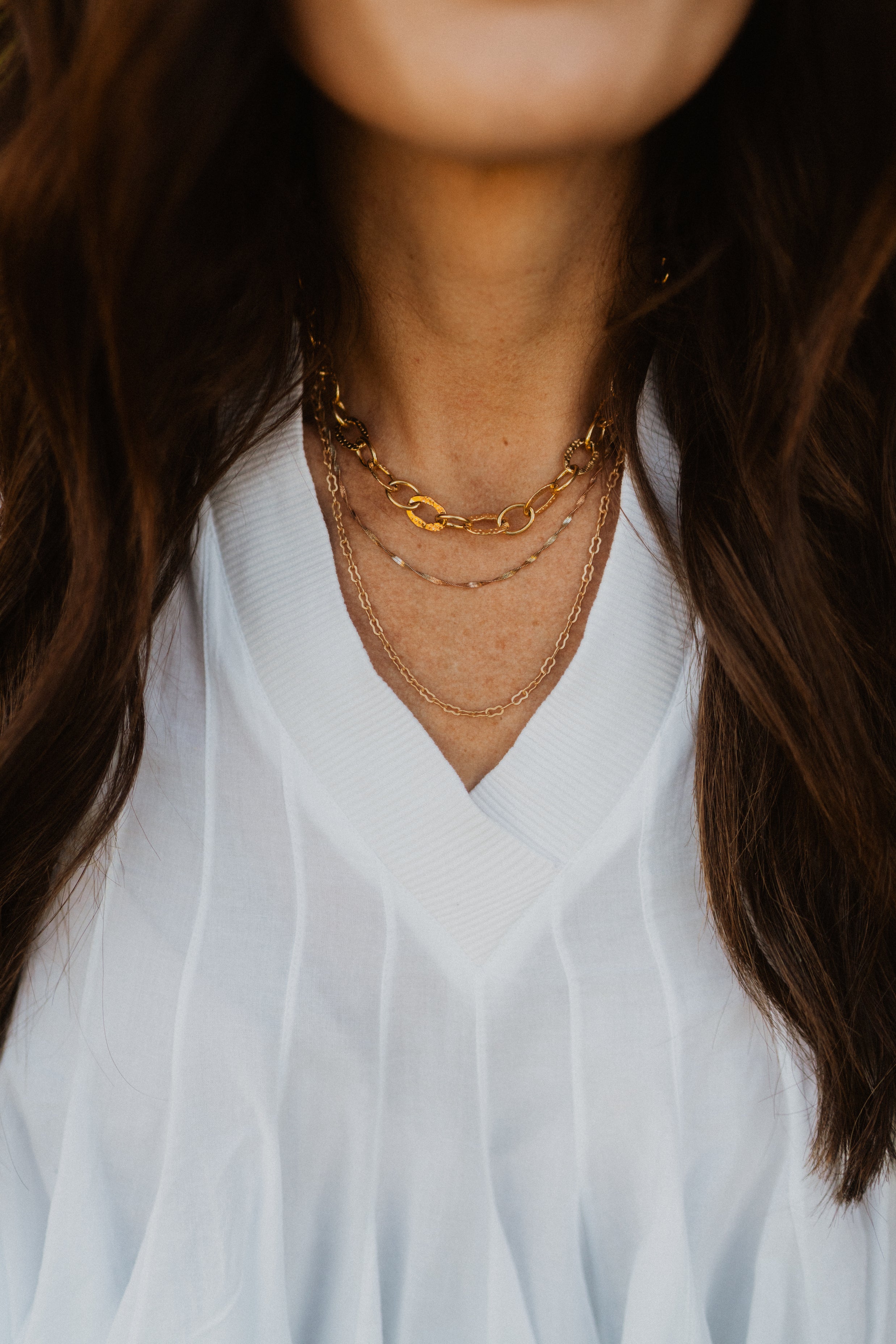 Rose Gold Dreamin' Necklace Set - FINAL SALE – Goldie Lew Jewelry