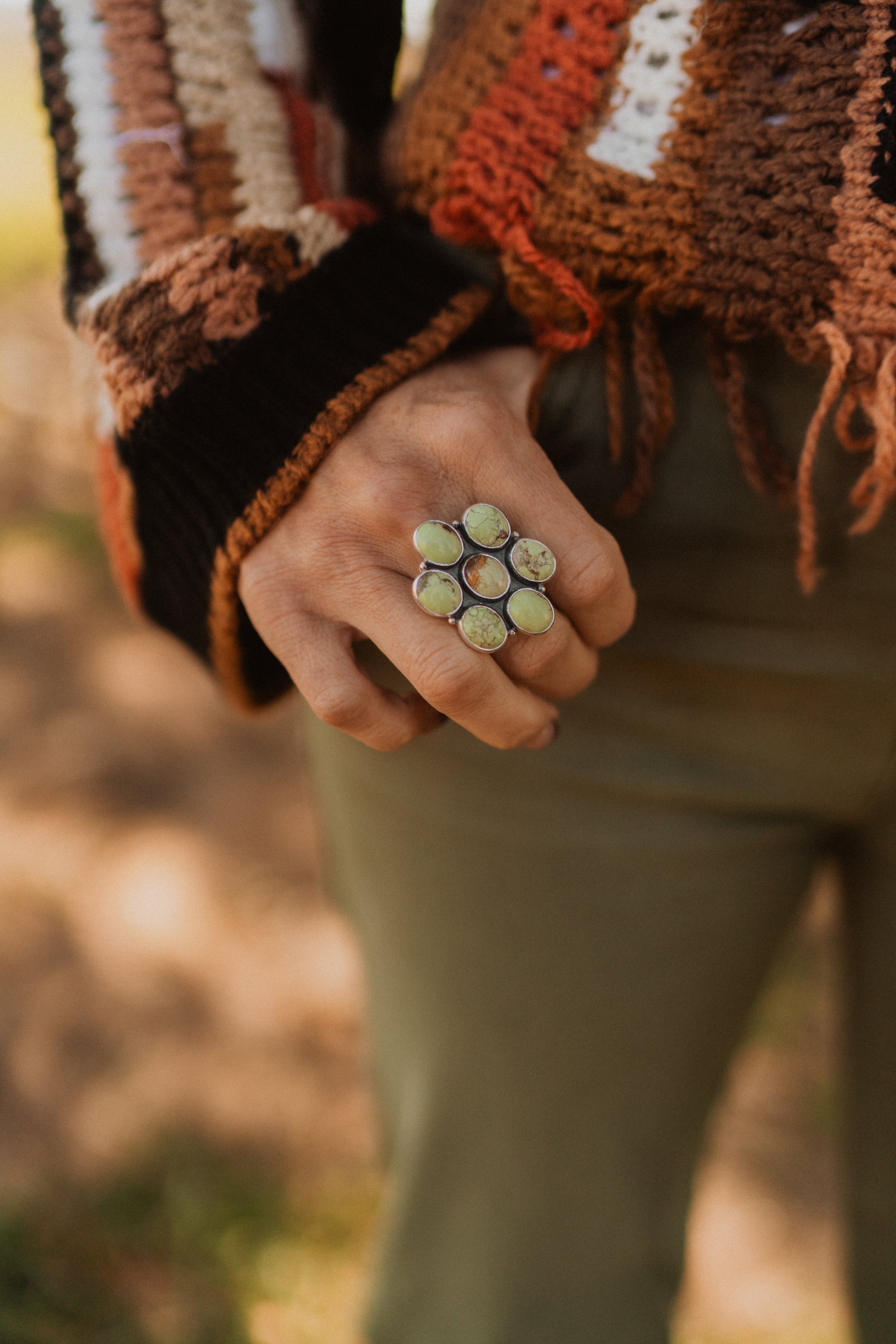 Adalia Ring | Lemon Chrysoprase – Goldie Lew Jewelry