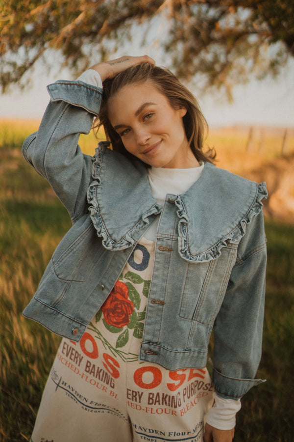 Jordan Denim Jacket – Goldie Lew Jewelry