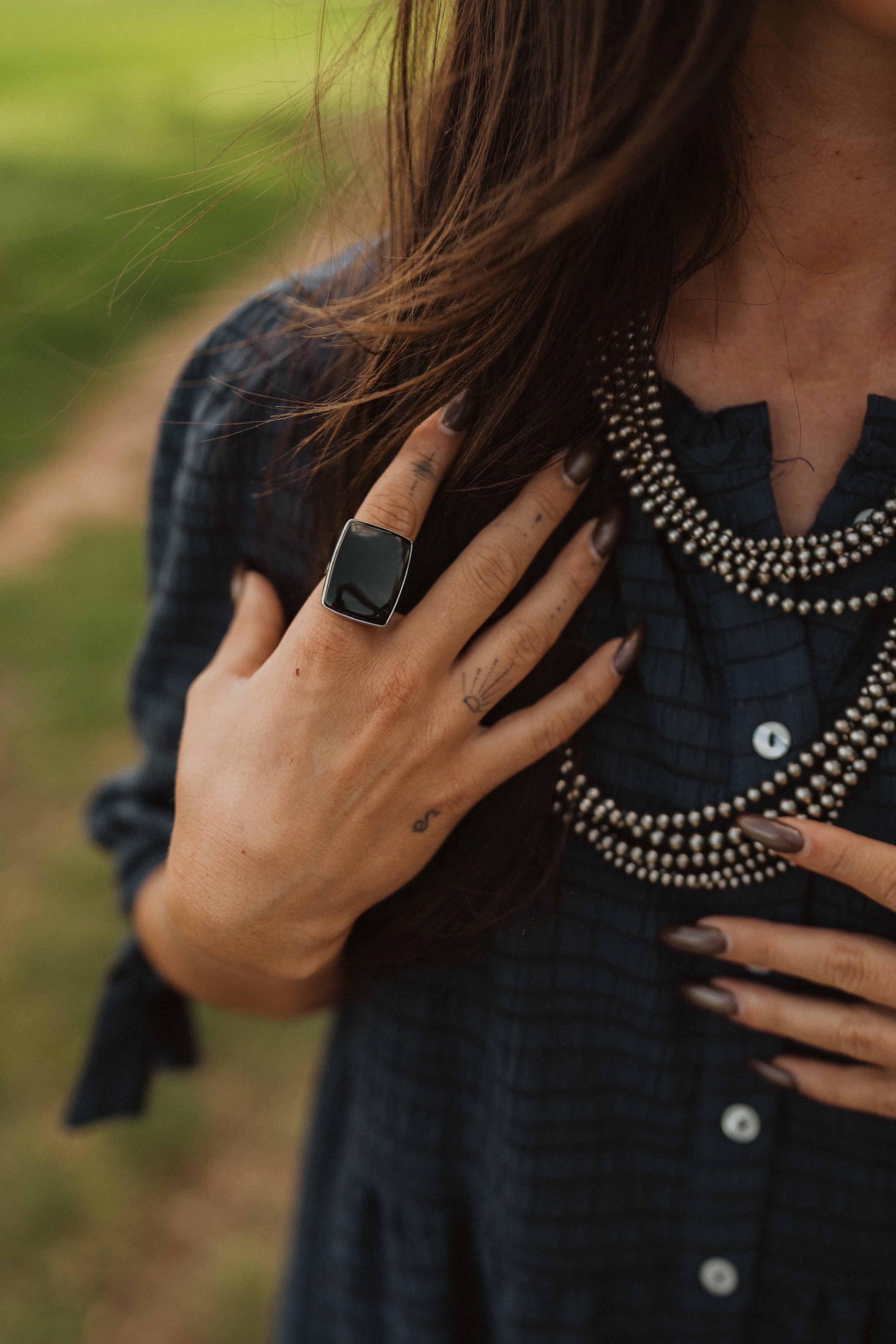 Noble Ring | Black Onyx – Goldie Lew Jewelry
