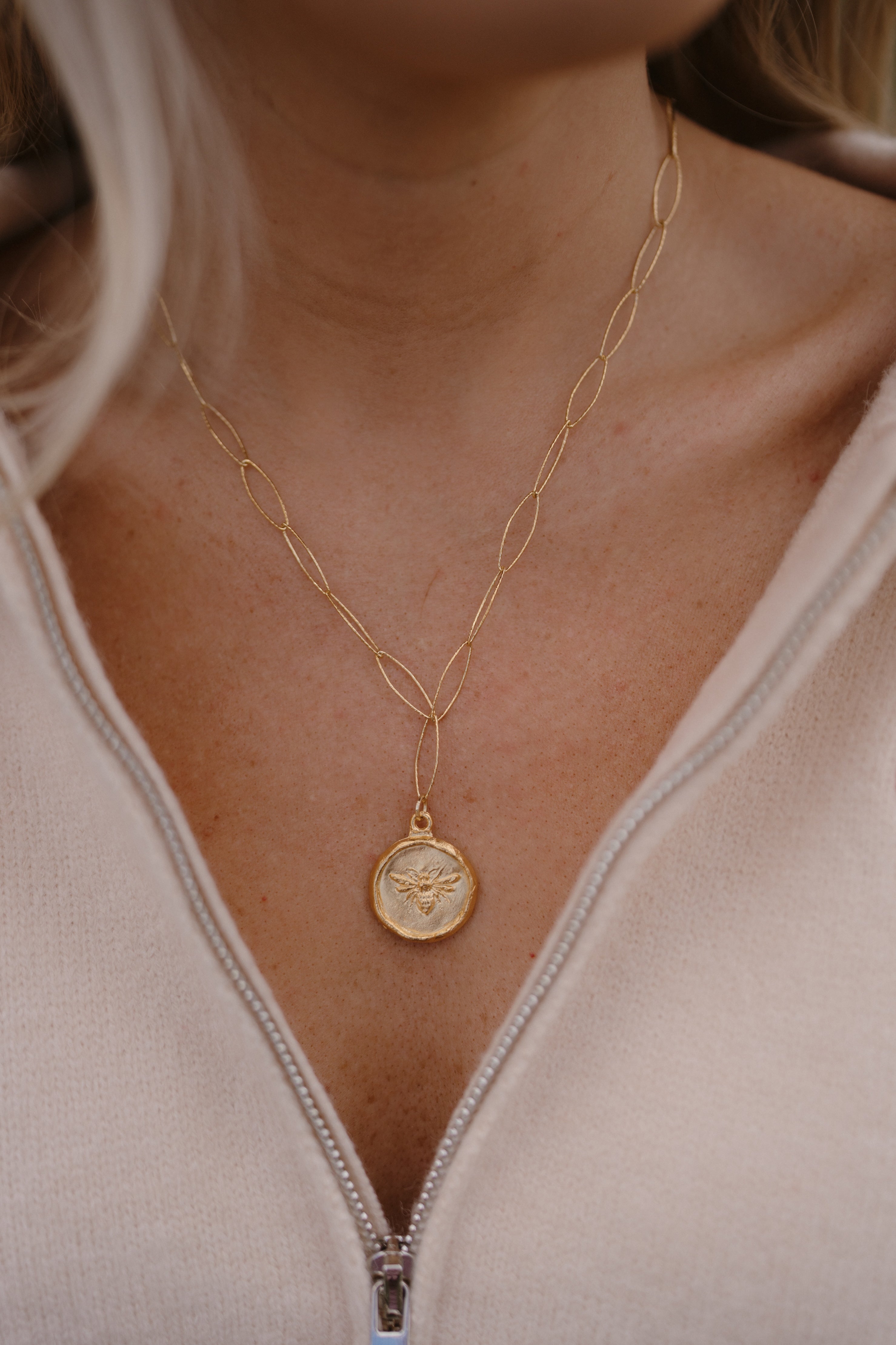 Flight of Gold Necklace – Goldie Lew Jewelry
