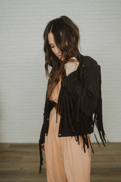Hennessy Fringe Jacket – Goldie Lew Jewelry