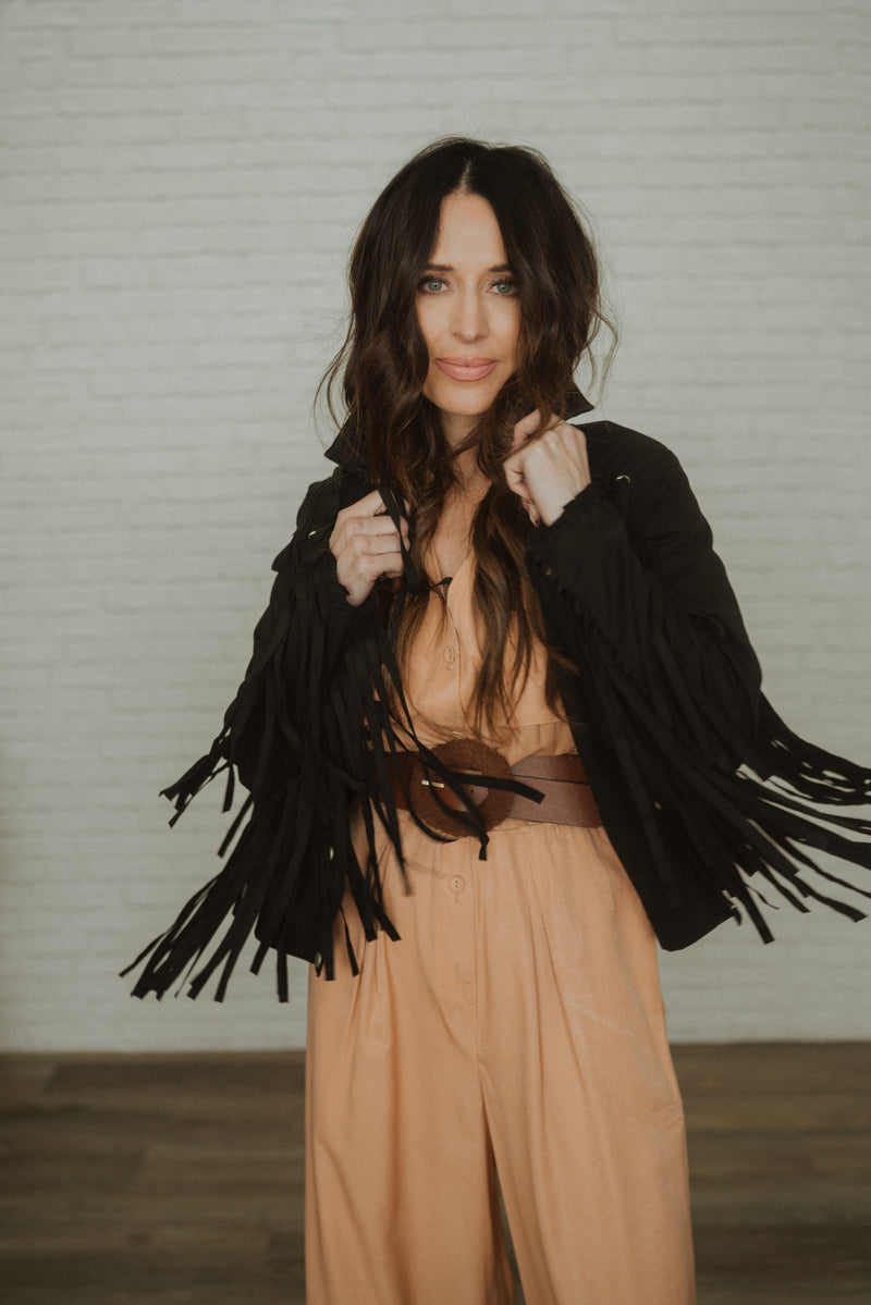 Hennessy Fringe Jacket – Goldie Lew Jewelry