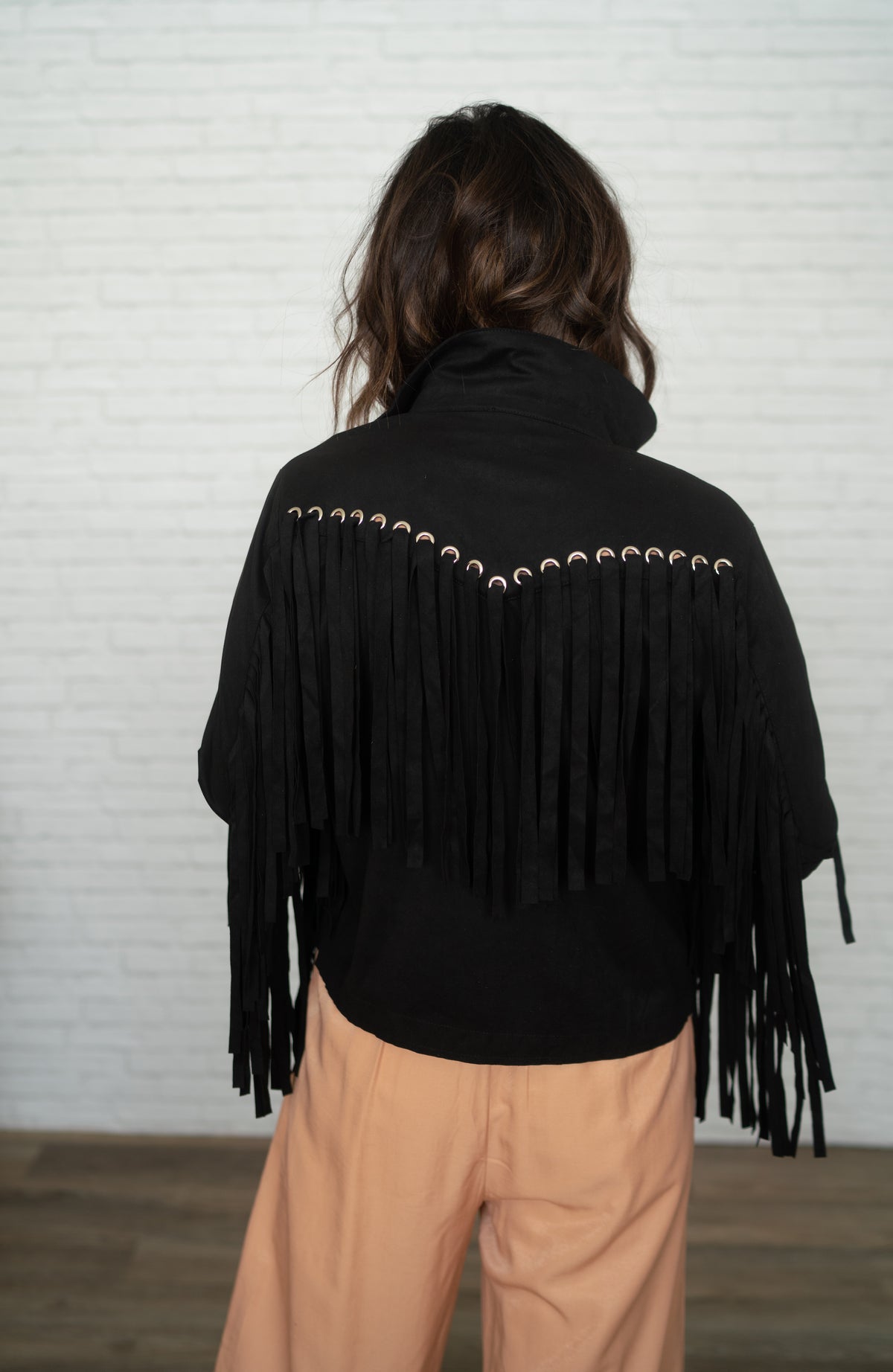 Hennessy Fringe Jacket – Goldie Lew Jewelry