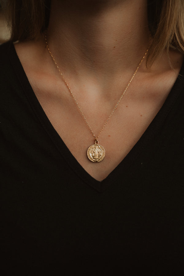 All Saints Necklace - FINAL SALE – Goldie Lew Jewelry